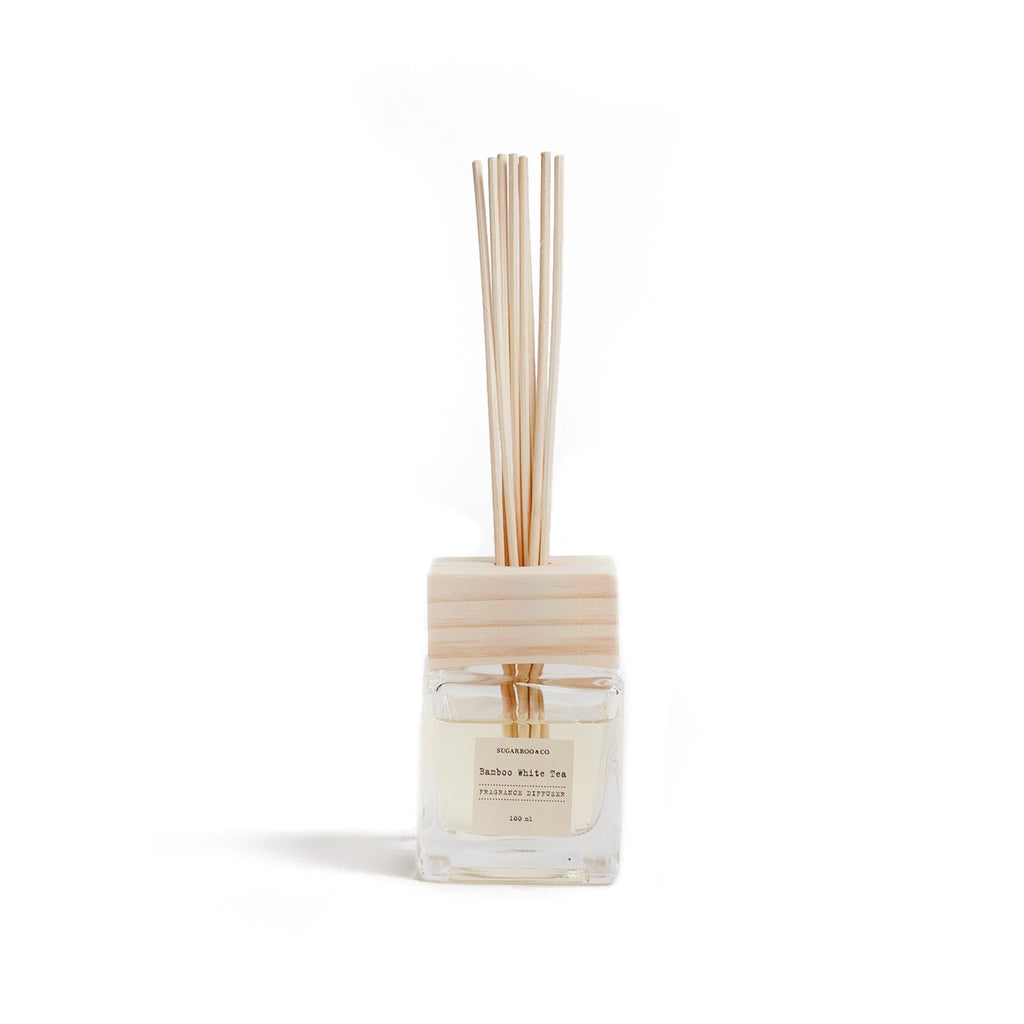 Bamboo White Tea Diffuser Stick Set 100ml – Sugarboo & Co