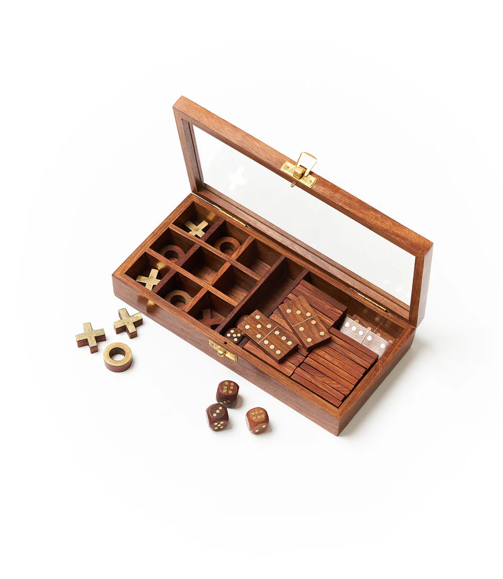 Rosewood 3-in-1 Game Set – Sugarboo & Co