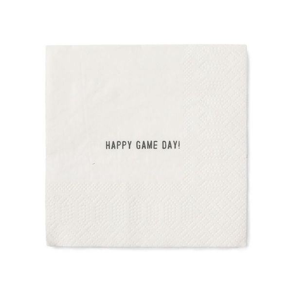 Happy Game Day Cocktail Napkin Set (20pcs) 5" x 5" – Sugarboo & Co