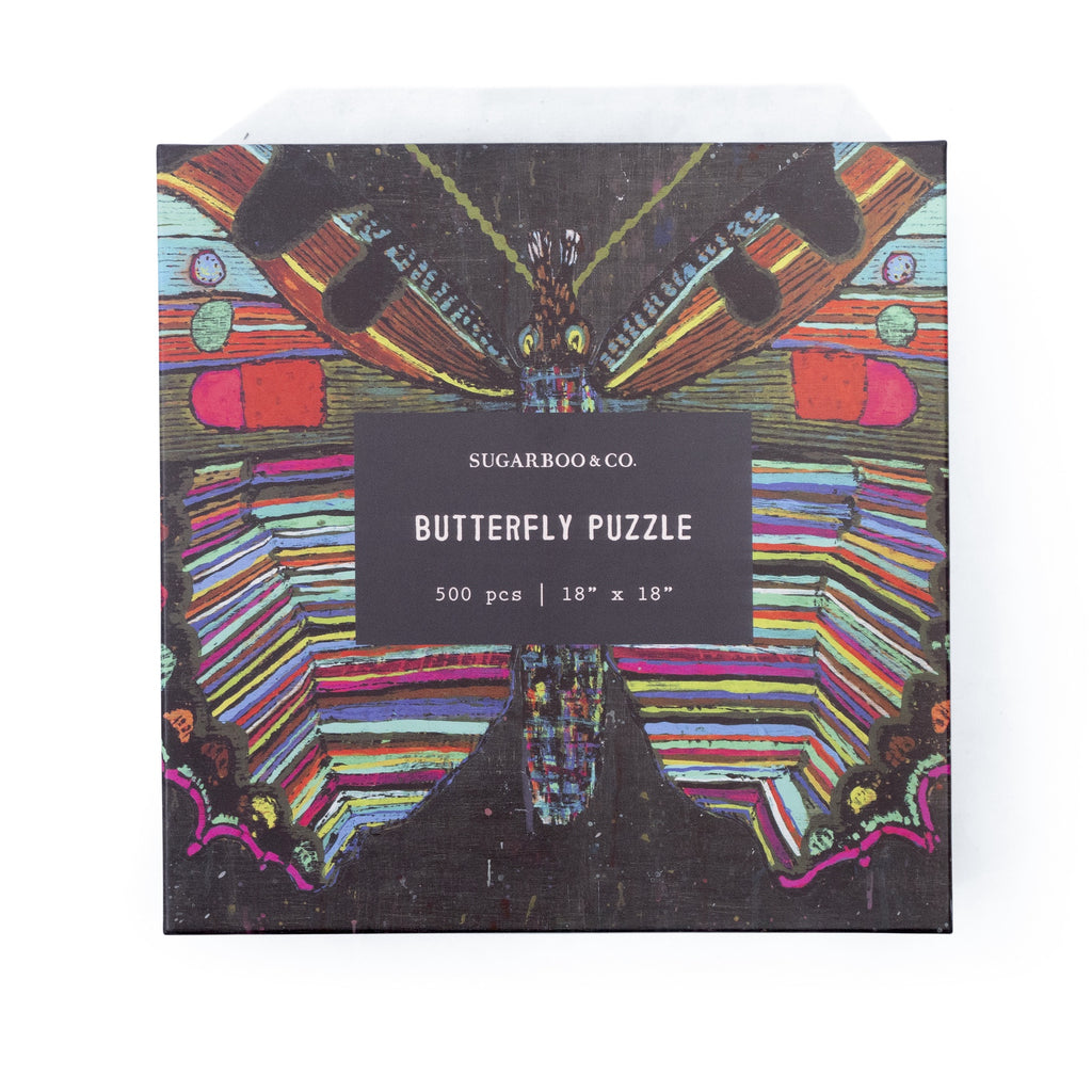 Butterfly Puzzle (500pcs) 18" x 18" – Sugarboo & Co