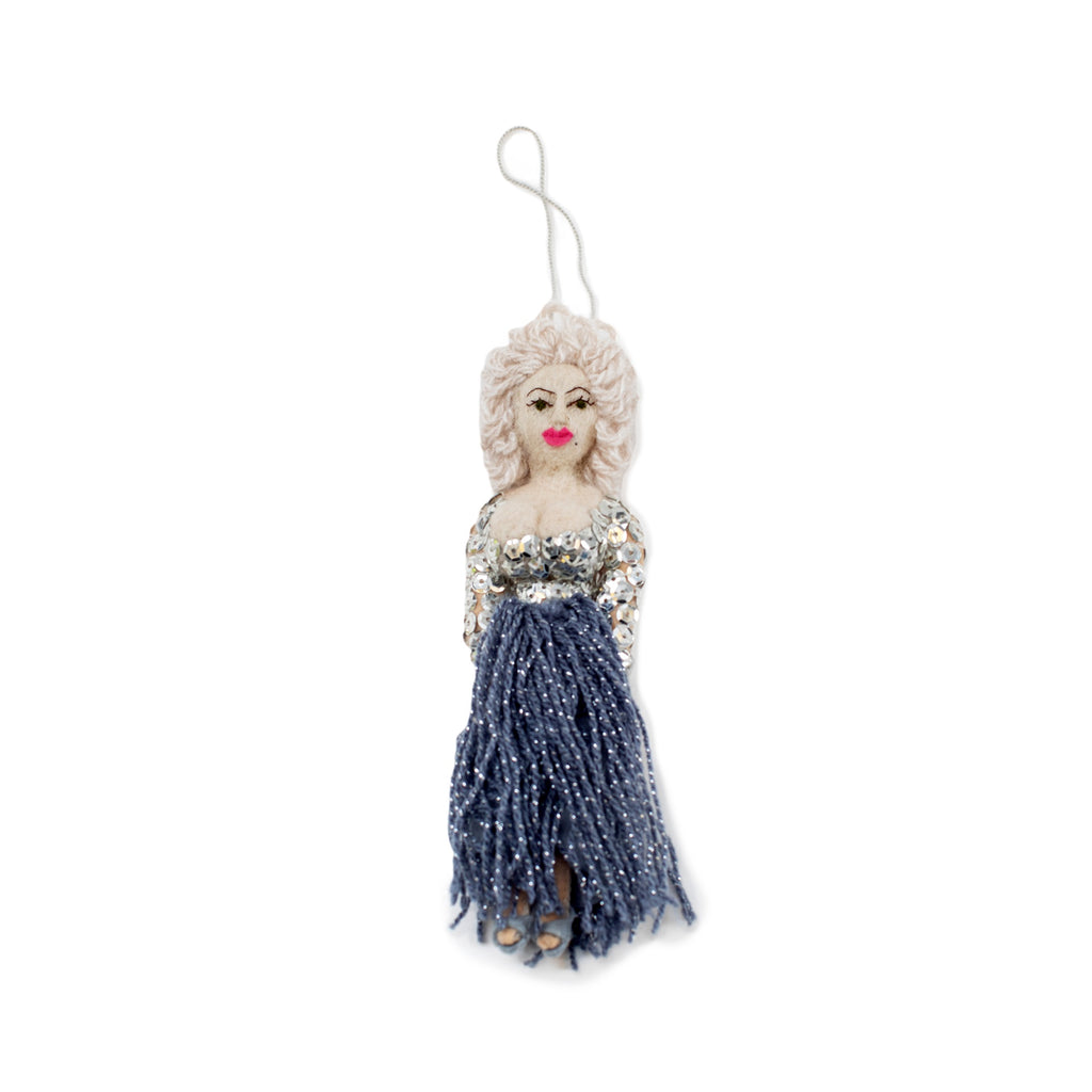 Dolly Parton Felt Ornament 7" – Sugarboo & Co
