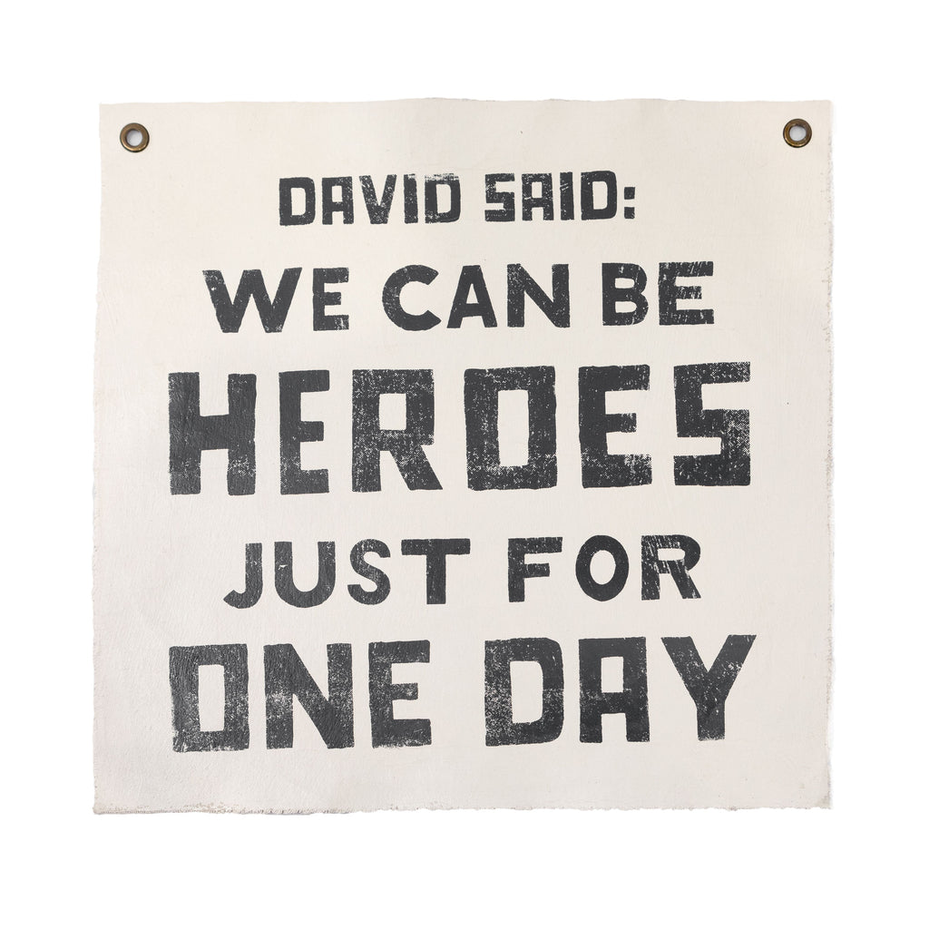 David Said 25"x25" Hand Painted Wall Hanging – Sugarboo & Co