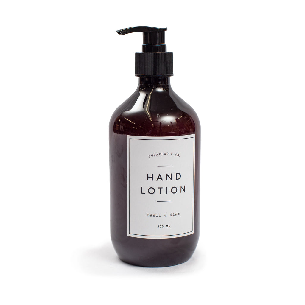 Basil & Mint Hand Lotion - 500ml – Sugarboo & Co