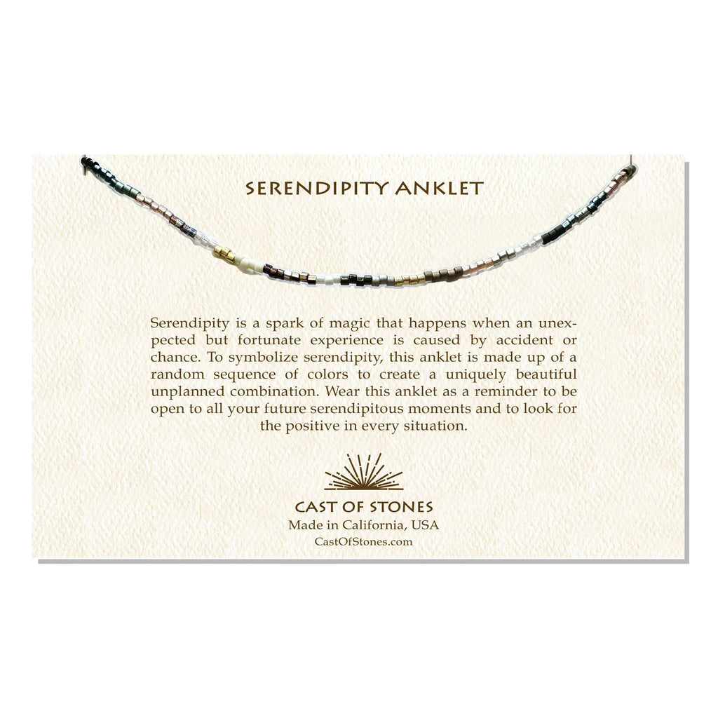 Serendipity Anklet - Neutral Colors – Sugarboo & Co