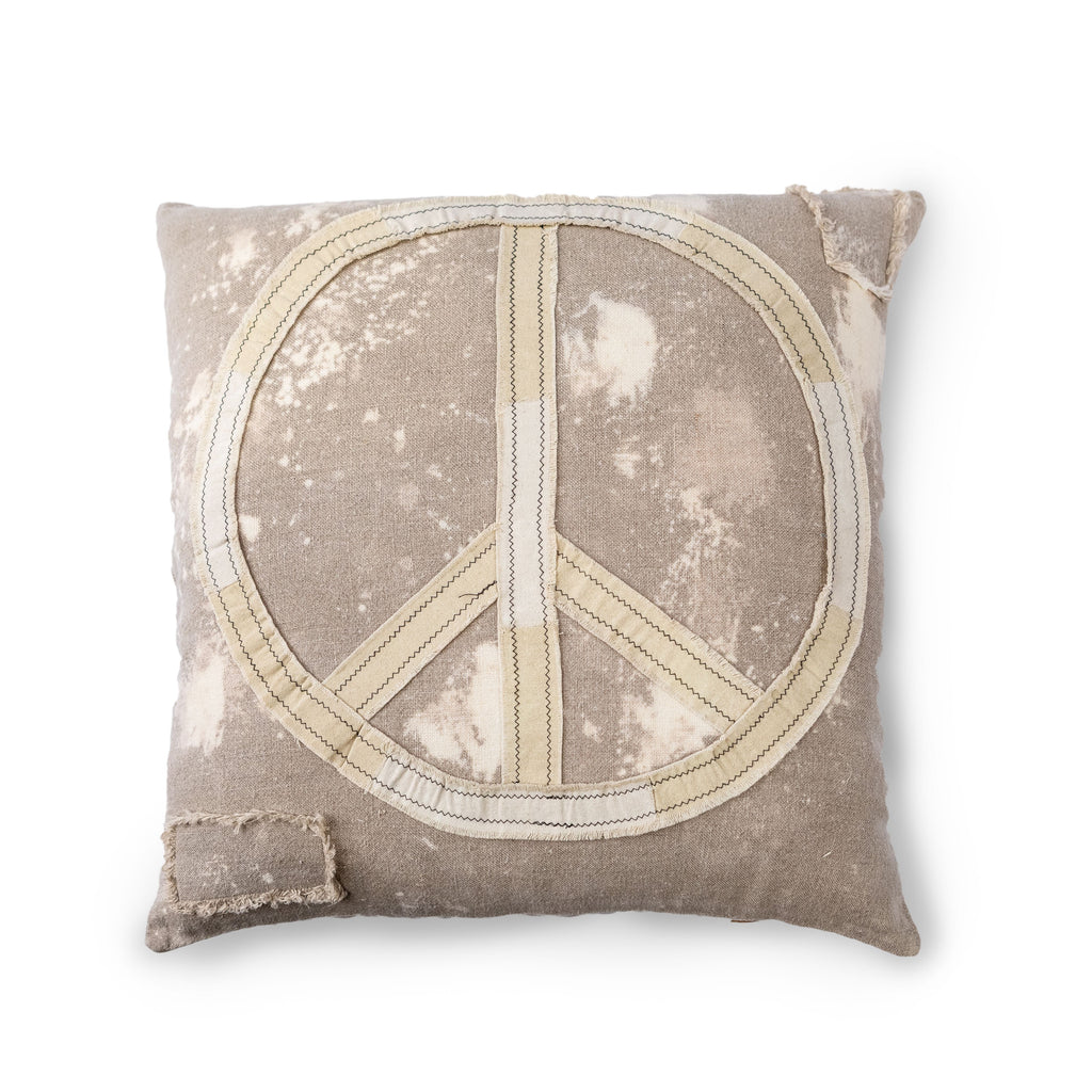 Splattered Peace Sign Pillow – Sugarboo & Co