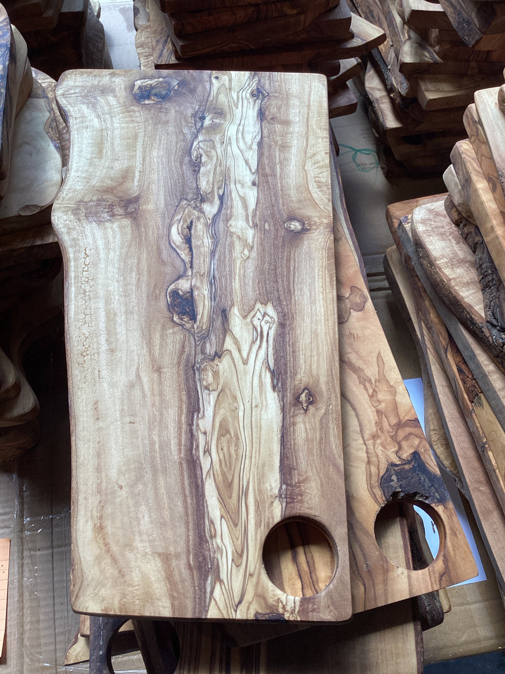 Rustic Rectangular Board with Hole 30 cm. REF 551 30 cm – Sugarboo & Co